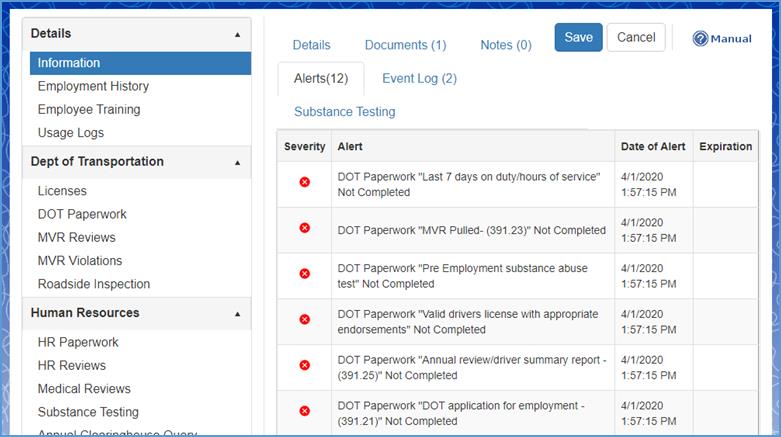 Craig Safety - Compliance Safety Manager - User Manual